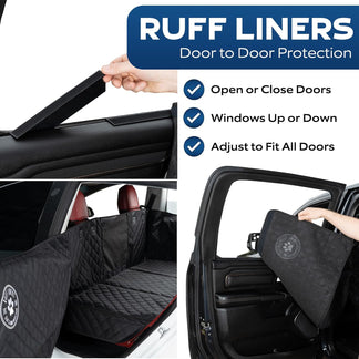 Back Seat Extender for Dogs - Medium Size Hard Bottom Car Seat Cover f ...